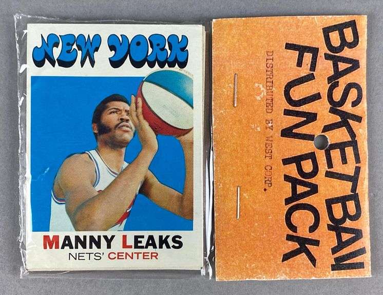 1971 - 72 Topps Basketball West Corps Cello Fun Pack - Matthew Bullock ...