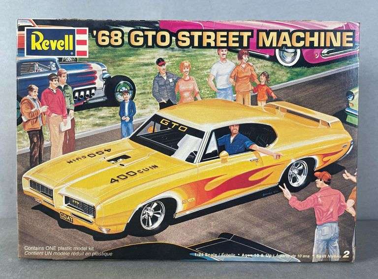 Revell 1968 GTO Street Machine Model Kit - Matthew Bullock Auctioneers