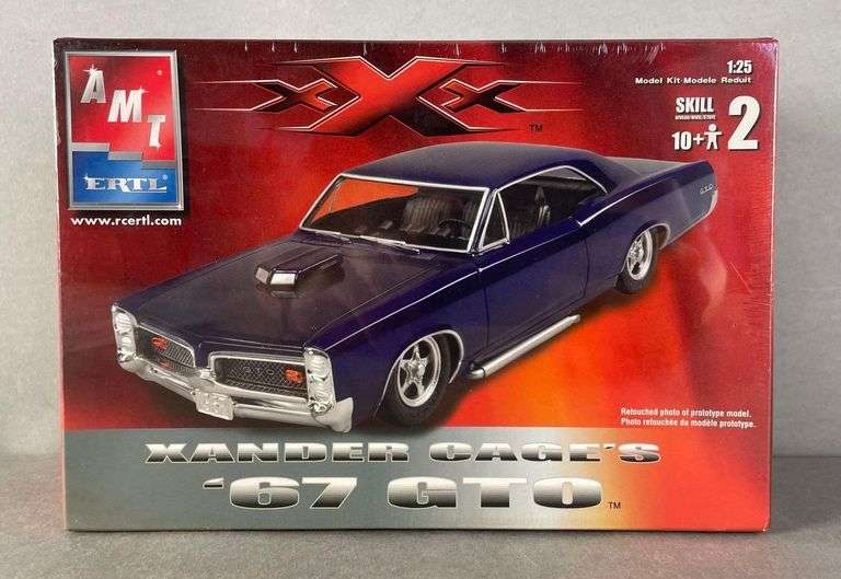 AMT Ertl Xander Cage 1968 GTO Model Kit - Matthew Bullock Auctioneers
