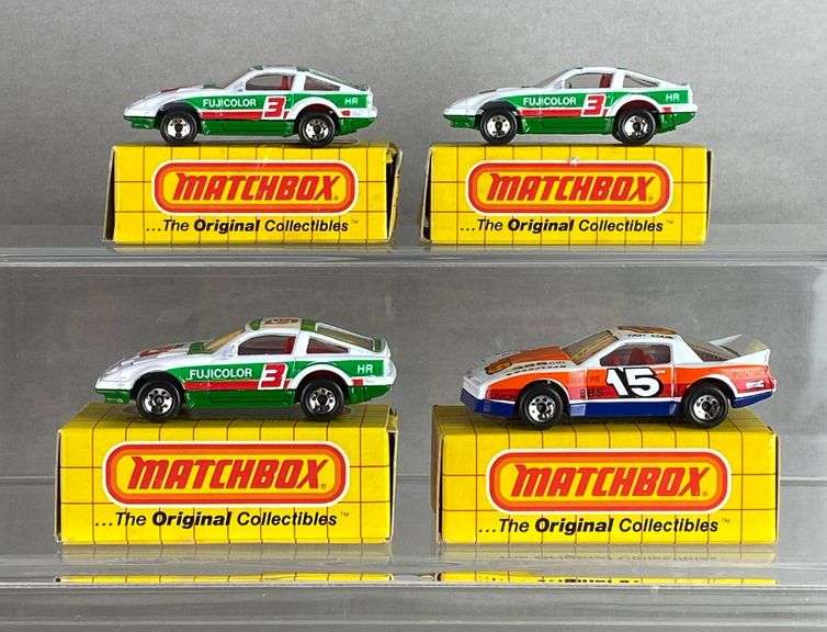 Group of 4 Matchbox No. 24 and 60 Die-Cast Race Cars - Matthew Bullock ...