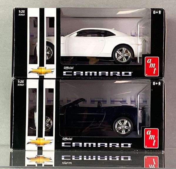 Group of 2 AMT 2013 Camaro ZL1 Coupe Promo Models - Matthew Bullock ...