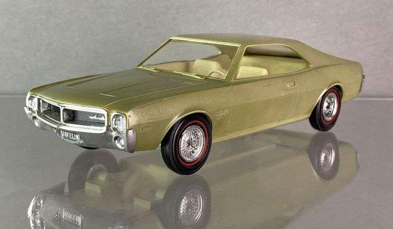 1968 AMC Javelin Metallic Green Dealership Promo Car - Matthew Bullock ...