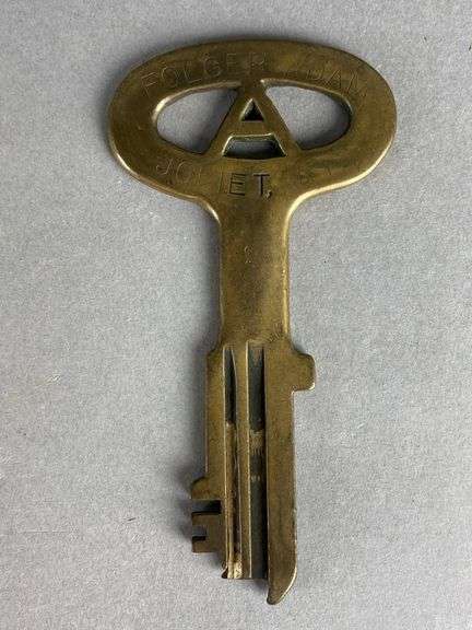 Joliet Illinois Folger Adam Co. Prison Cell Key - Matthew Bullock ...