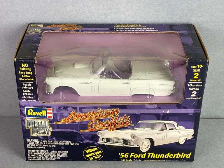 Revell American Graffiti 1956 Ford Thunderbird Model Kit - Matthew ...