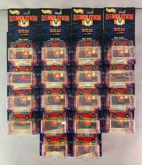 Group of 18 Hot Wheels Demolition Man Die-Cast Vehicles - Matthew ...