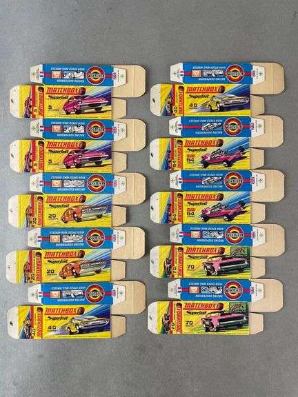 Group of 10 Matchbox Superfast H Type Boxes - Matthew Bullock Auctioneers