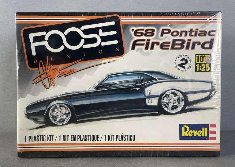 Revell Foose Design 1968 Pontiac Firebird Model Kit - Matthew Bullock ...