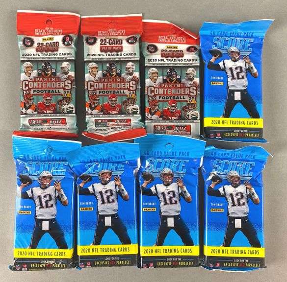 8 - 2020 Panini Football Value Packs - Matthew Bullock Auctioneers