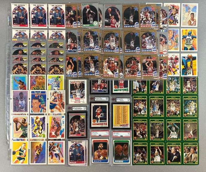 230+ 1980s - 90s Basketball Cards with 14 - Phil Jackson Rookies ...