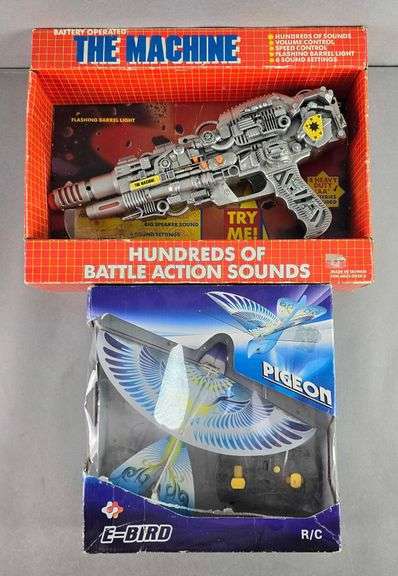 Group of 2 Pigeon E-Bird and The Machine Fantasy Gun - Matthew Bullock ...