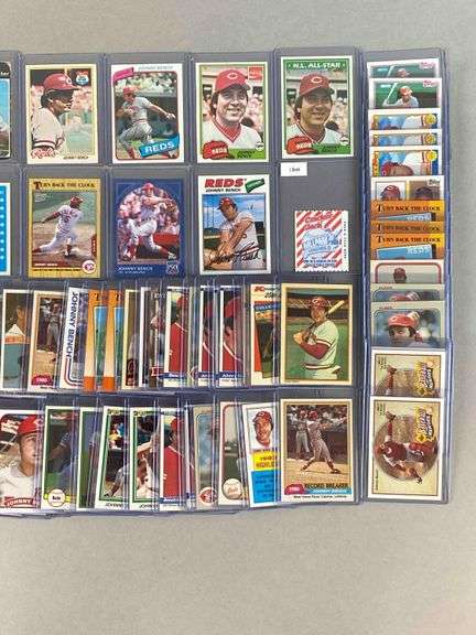 80+ Johnny Bench Cards with 1969 and Inserts - Matthew Bullock Auctioneers