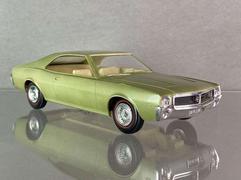 1968 AMC Javelin Metallic Green Dealership Promo Car - Matthew Bullock ...