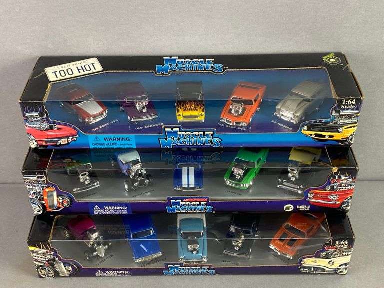 Group of 3 Muscle Machines Die-Cast Gift Packs - Matthew Bullock ...