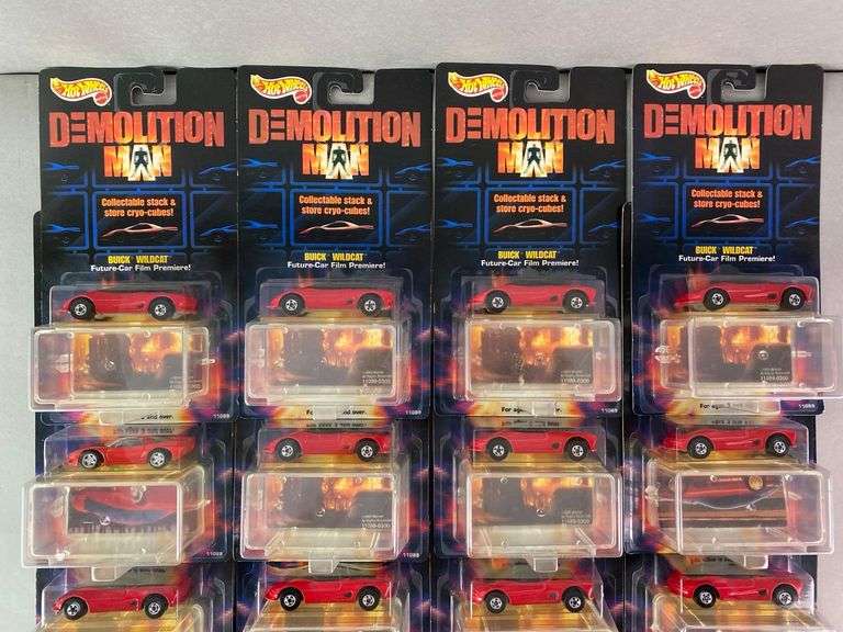 Group of 18 Hot Wheels Demolition Man Die-Cast Vehicles - Matthew ...