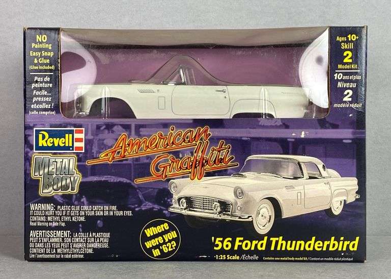 Revell American Graffiti 1956 Ford Thunderbird Model Kit - Matthew ...