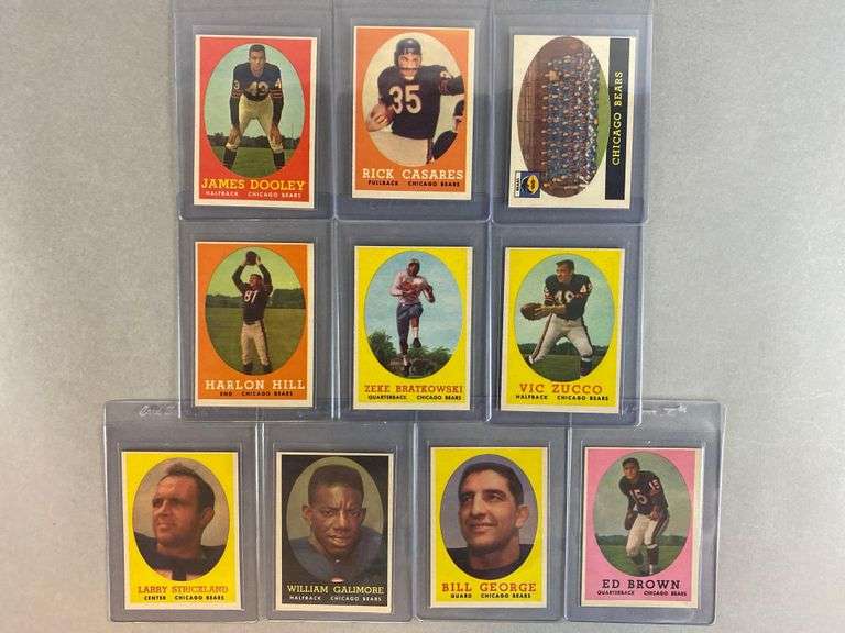 29 - 1958 Topps Chicago Bears, Cleveland Browns, and Baltimore Colts ...