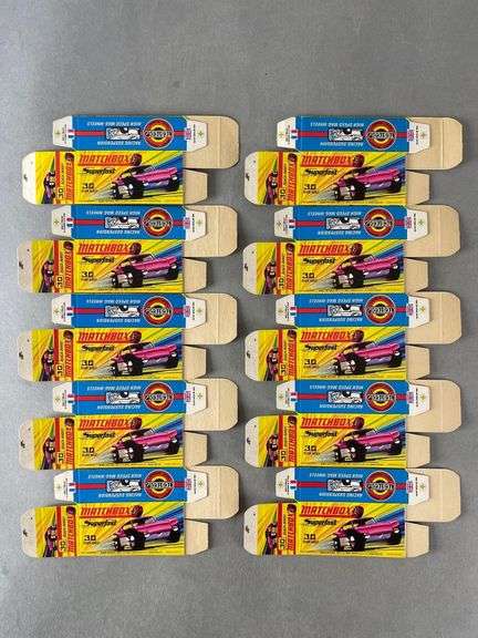 Group of 10 Matchbox Superfast H Type No. 30 Boxes - Matthew Bullock ...