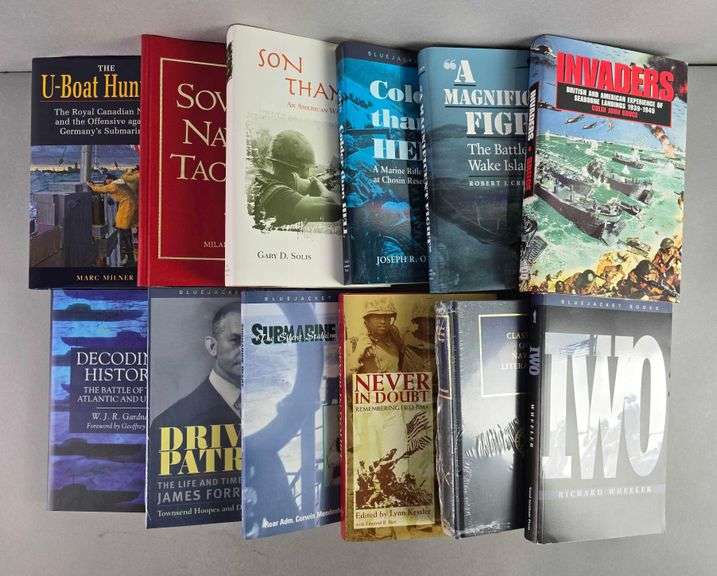 Group of 12 Military Books - Matthew Bullock Auctioneers