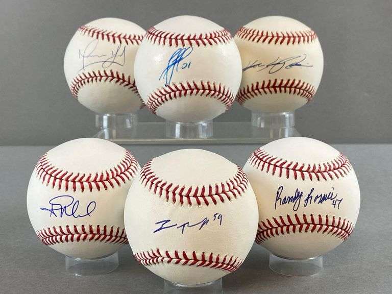 6 - 2000s Chicago Cubs Signed Official MLB Rawlings Manfred/Selig Baseballs - Matthew Bullock ...