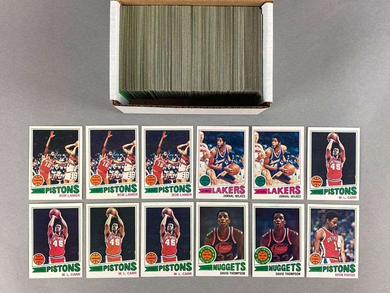 300+ 1977 Topps Basketball Cards with HOFs, Stars, and Rookies ...
