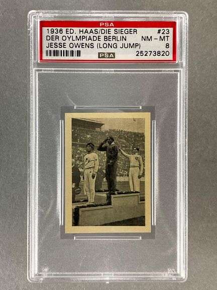 Very Rare 1936 ED. Haas/ Die Sieger Der Olympiade Berlin, Long Jump ...