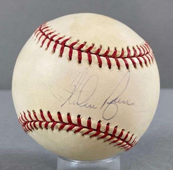 Nolan Ryan Signed Official MLB Rawling Selig Baseball - Matthew Bullock ...