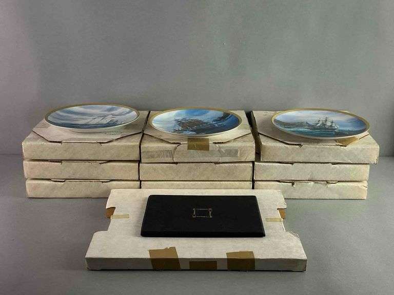 Group of 11 Americas Greatest Sailing Ships Plate Collection and More ...