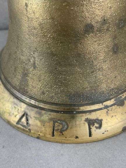 WW2 Air Raid Wardens Bell - Matthew Bullock Auctioneers