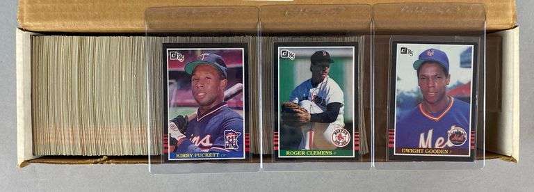 1985 Donruss Baseball Complete Set - Matthew Bullock Auctioneers