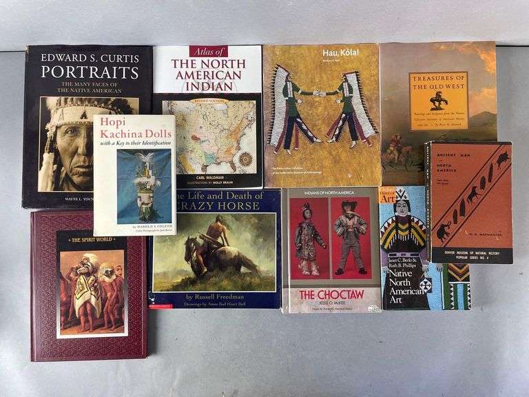 Group of 10 Books on Native Americans - Matthew Bullock Auctioneers