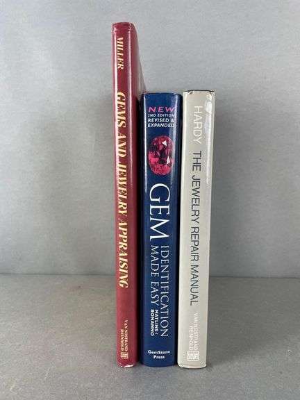 Group of 3 Jewelry and Gemstone Hardcover Books - Matthew Bullock ...