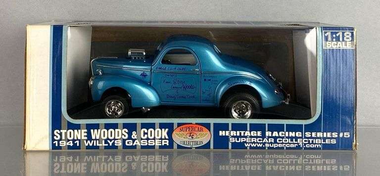 Precision Miniatures Supercar Collectibles 1941 Willys Gasser - Matthew Bullock Auctioneers