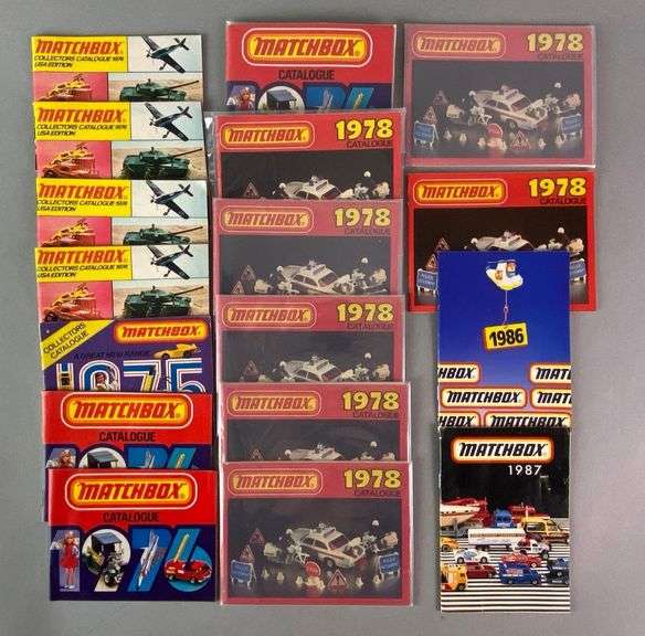 Group of 17 Matchbox Collectors Catalogues - Matthew Bullock Auctioneers