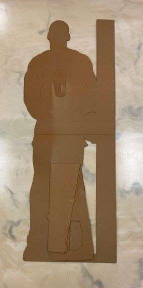 1987 Michael Jordan Measure Up Cardboard Cutout - Matthew Bullock ...