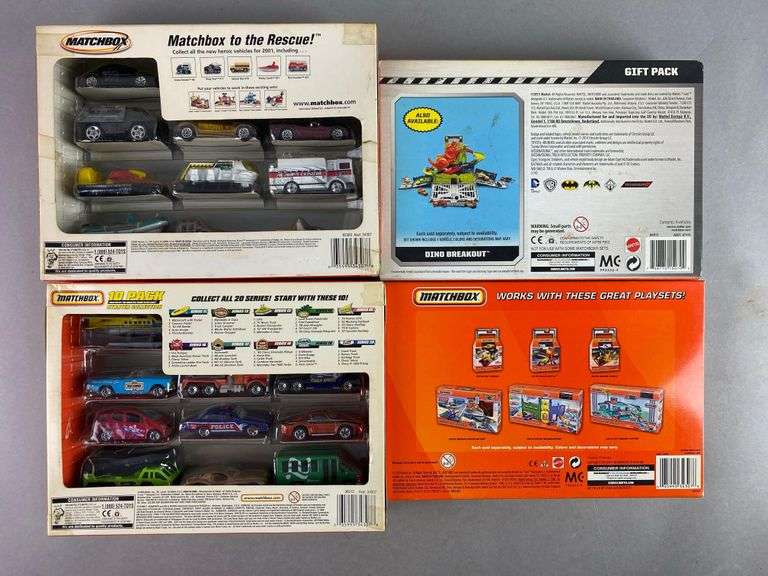 Group of 4 Matchbox Vehicle Gift Packs - Matthew Bullock Auctioneers