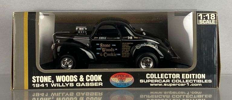 Precision Miniatures Supercar Collectibles 1941 Willys Gasser - Matthew Bullock Auctioneers