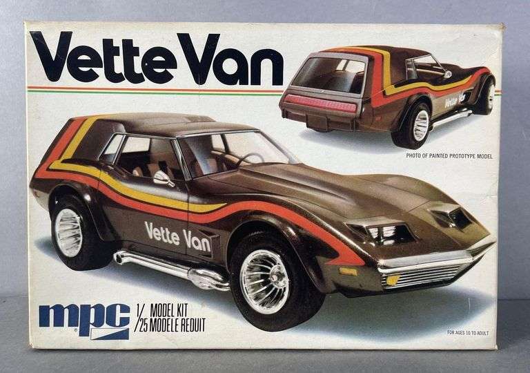 MPC Vette Van Model Kit - Matthew Bullock Auctioneers