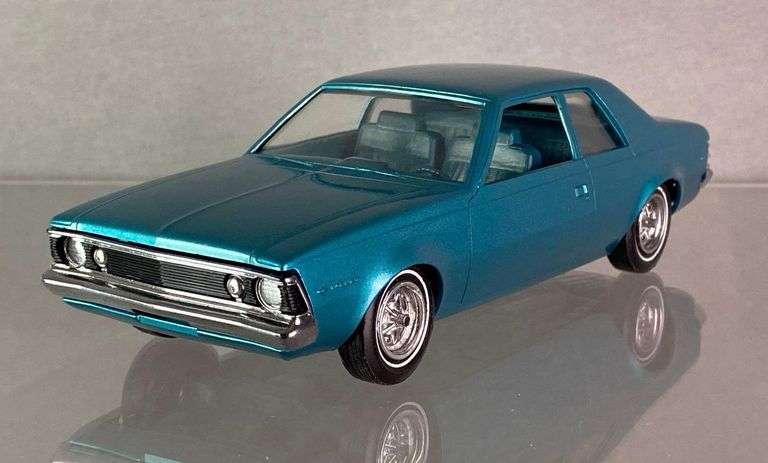 Repainted 1976 AMC Hornet Metallic Aqua Dealership Promo Car - Matthew ...