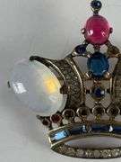 Alfred Philippe Sterling Crown Tifari Royal Coronation Cabochon Jeweled ...