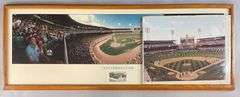 Framed Old Comiskey Park Panoramic Photo Sign by Michael Lawton 101/ ...