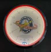 Schwinn Neon Analog Advertising Light Up Clock - Matthew Bullock ...