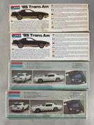 Group of 4 Monogram Pontiac Trans Am Model Kits - Matthew Bullock ...