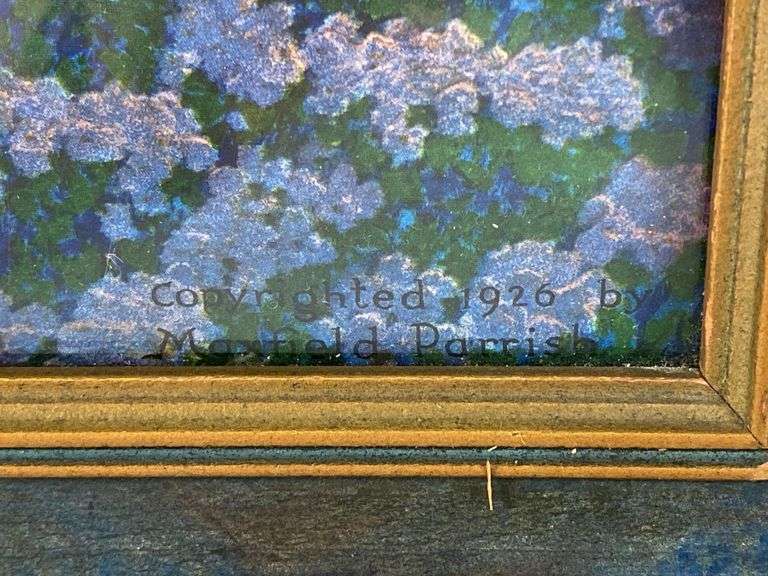 1926 Maxfield Parrish Reveries Lithograph - Matthew Bullock Auctioneers