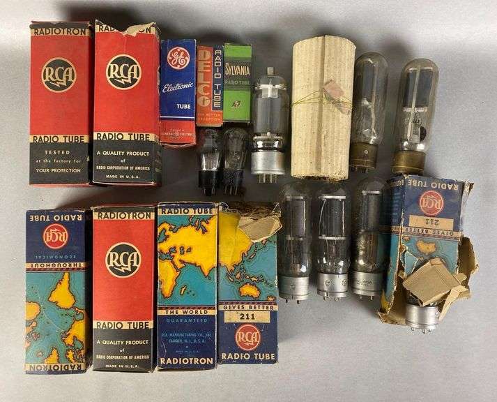 Group of Assorted Radio Tubes - Matthew Bullock Auctioneers