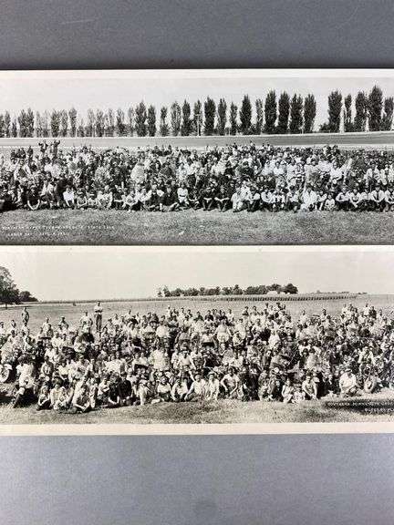 Group of 2 Motorcycle Gypsy Tour Group Panoramic Photographs - Matthew ...