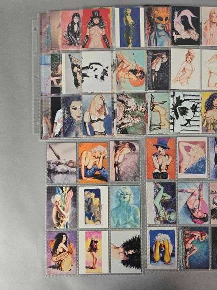 Group of 90 Assorted Adult Trading Cards - Matthew Bullock Auctioneers