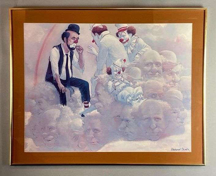 Robert Owen Pot at the end of the Rainbow Lithograph Print - Matthew Bullock Auctioneers