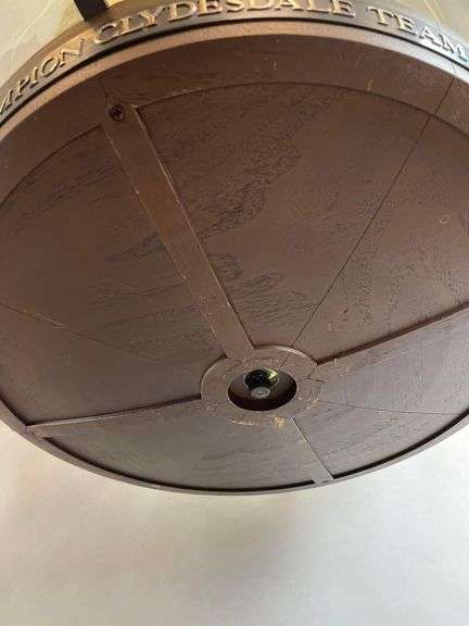 Budweiser Beer Clydesdale Carousel Team Light Up Motion Advertising ...