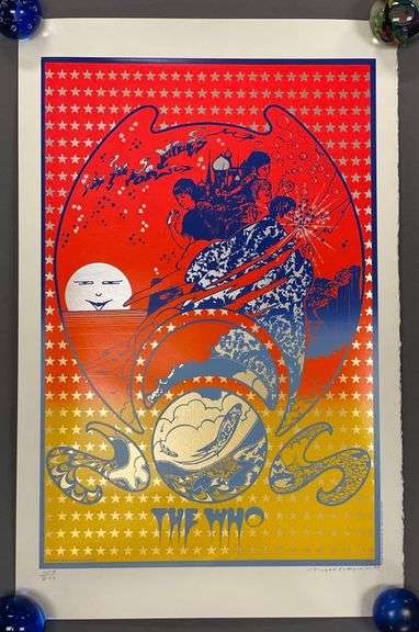 Limited Edition The Who I Can See For Miles Signed Print - Matthew ...