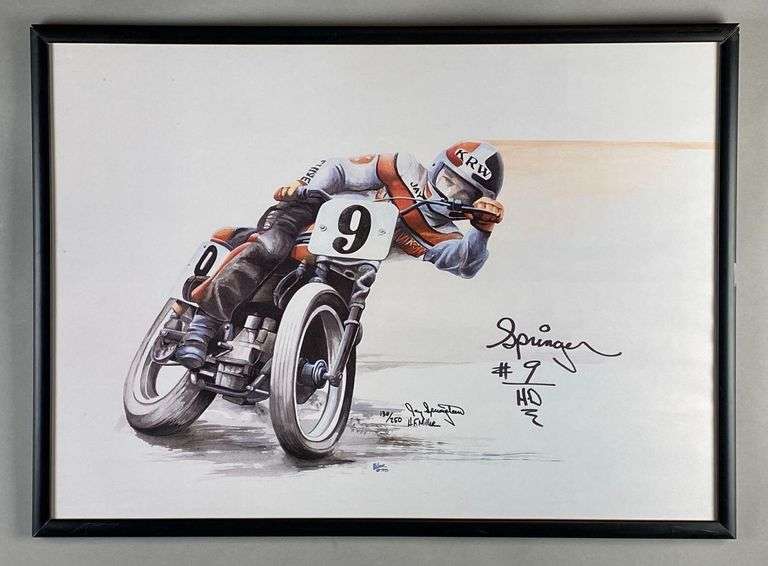 1993 Signed H.F. Miller and Jay Springsteen Lithograph Poster - Matthew ...